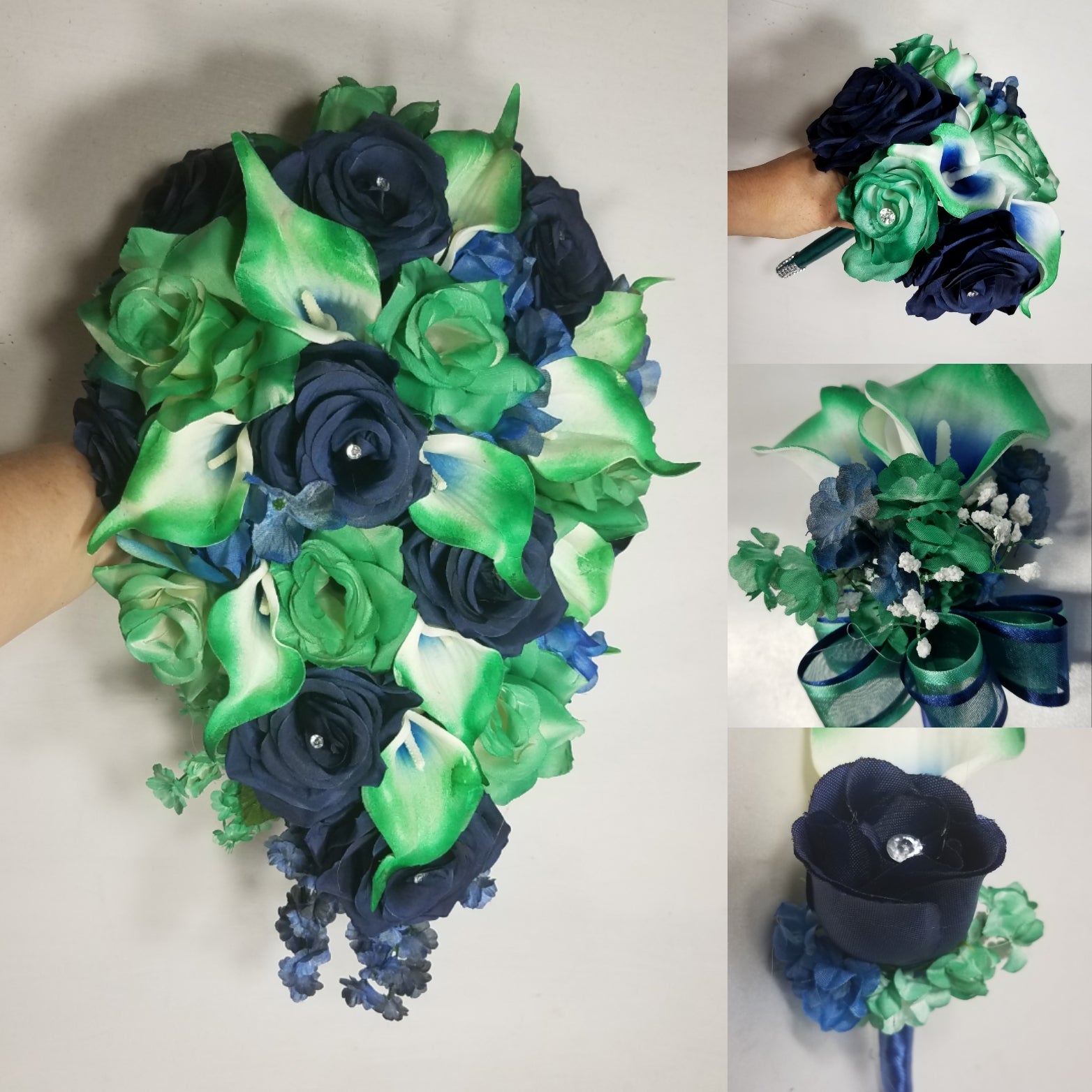 Emerald green wedding flowers 60 photos - Astyledwedding.com